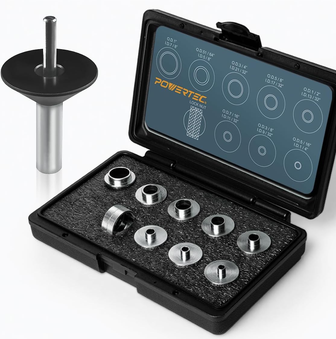 PORTER-CABLE Router Template Guide, 9-Piece (42000) - Power Router ...