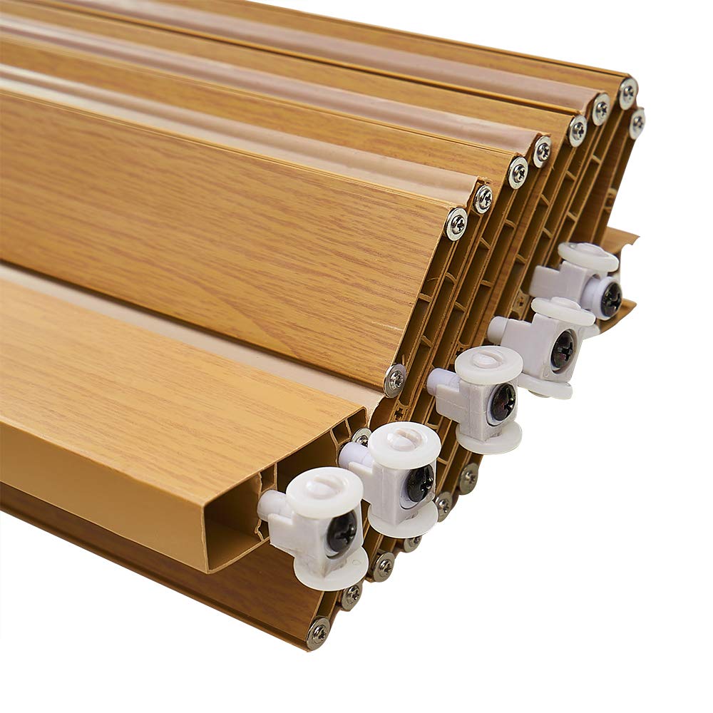 PVC Folding Accordion Door, Plastic Internal Magnetic Doors Sliding ...