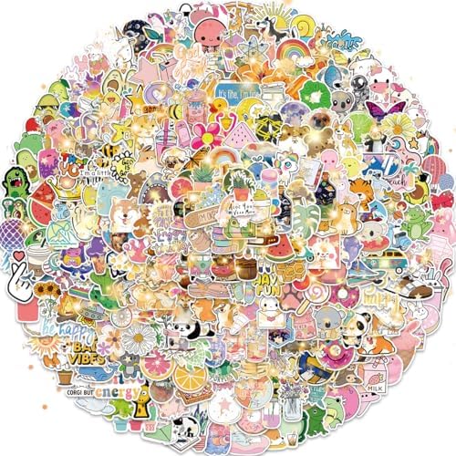 Amazon.com: 640PCS Aesthetic Stickers,VSCO Stickers Aesthetic for Water ...