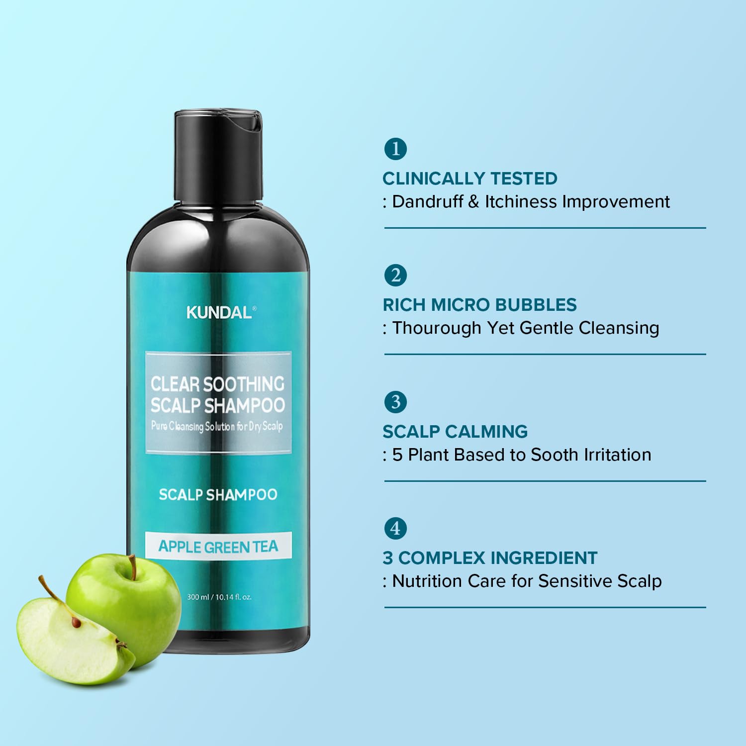 Snapklik.com : Kundal Pro Deep Cleansing & Oily Scalp Apple Green Tea ...