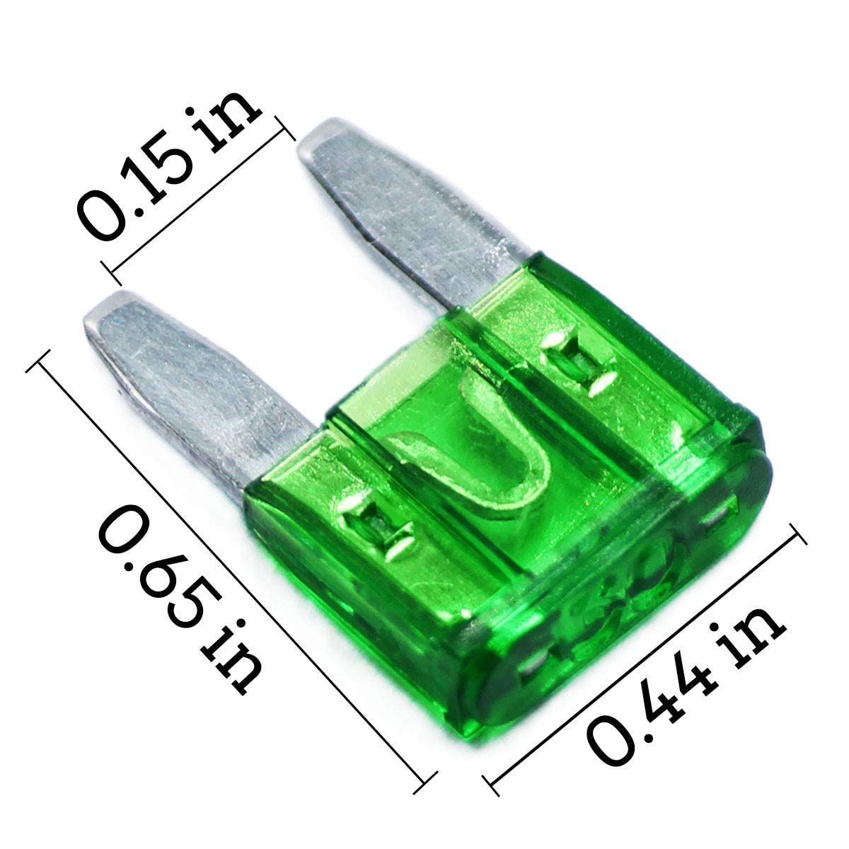 Snapklik.com : 1000 Pack Auto Fuses 30 AMP APM/ATM 32V Mini Blade Style ...