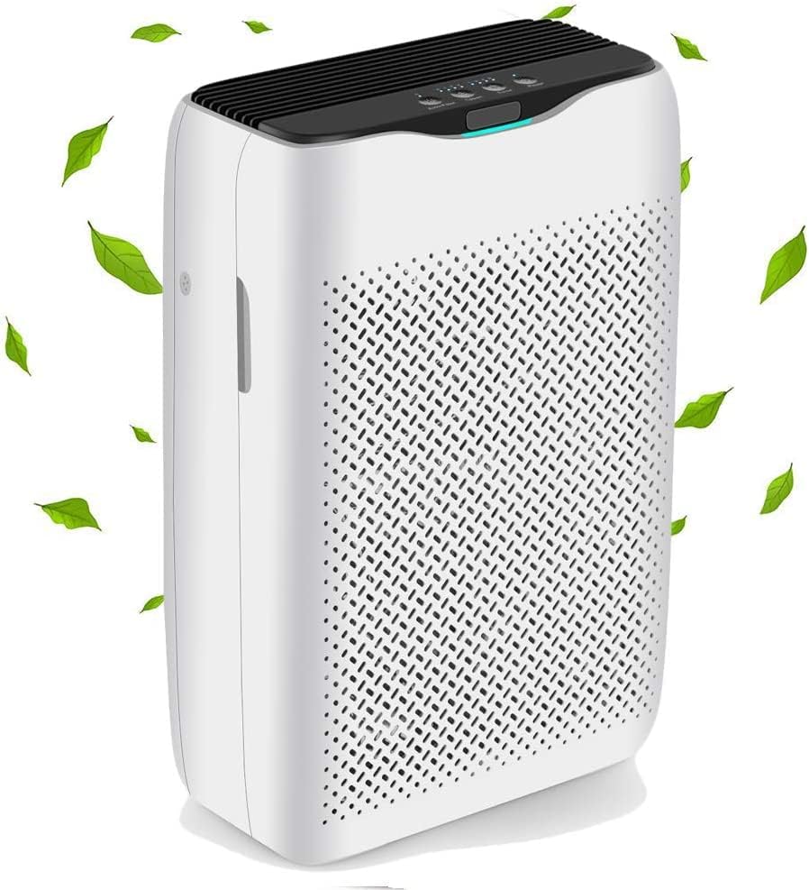 Amazon.de: Meykey Luftreiniger Allergiker mit H13 HEPA Luftfilter gegen ...