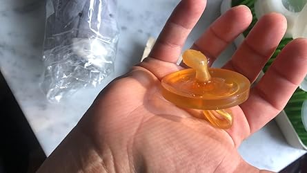 Amazon.com : Simply Rubber Pacifiers - 2-Pack - Orthodontic - Medium (6 ...