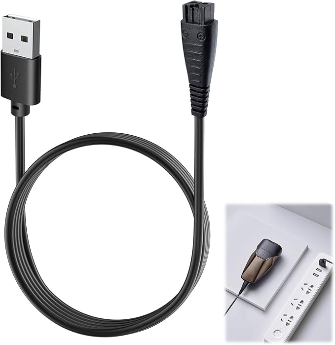 Universal USB Charger for Panasonic Shavers, UK Plug 5.4V Power Supply ...