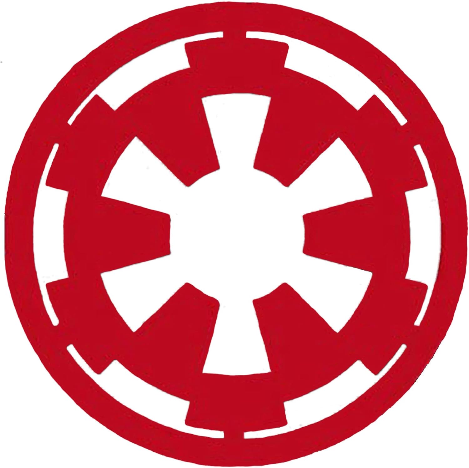 SSND Galactic Empire Logo Star Wars Vinyl Decal Sticker,RED| 4 X 4 inch ...