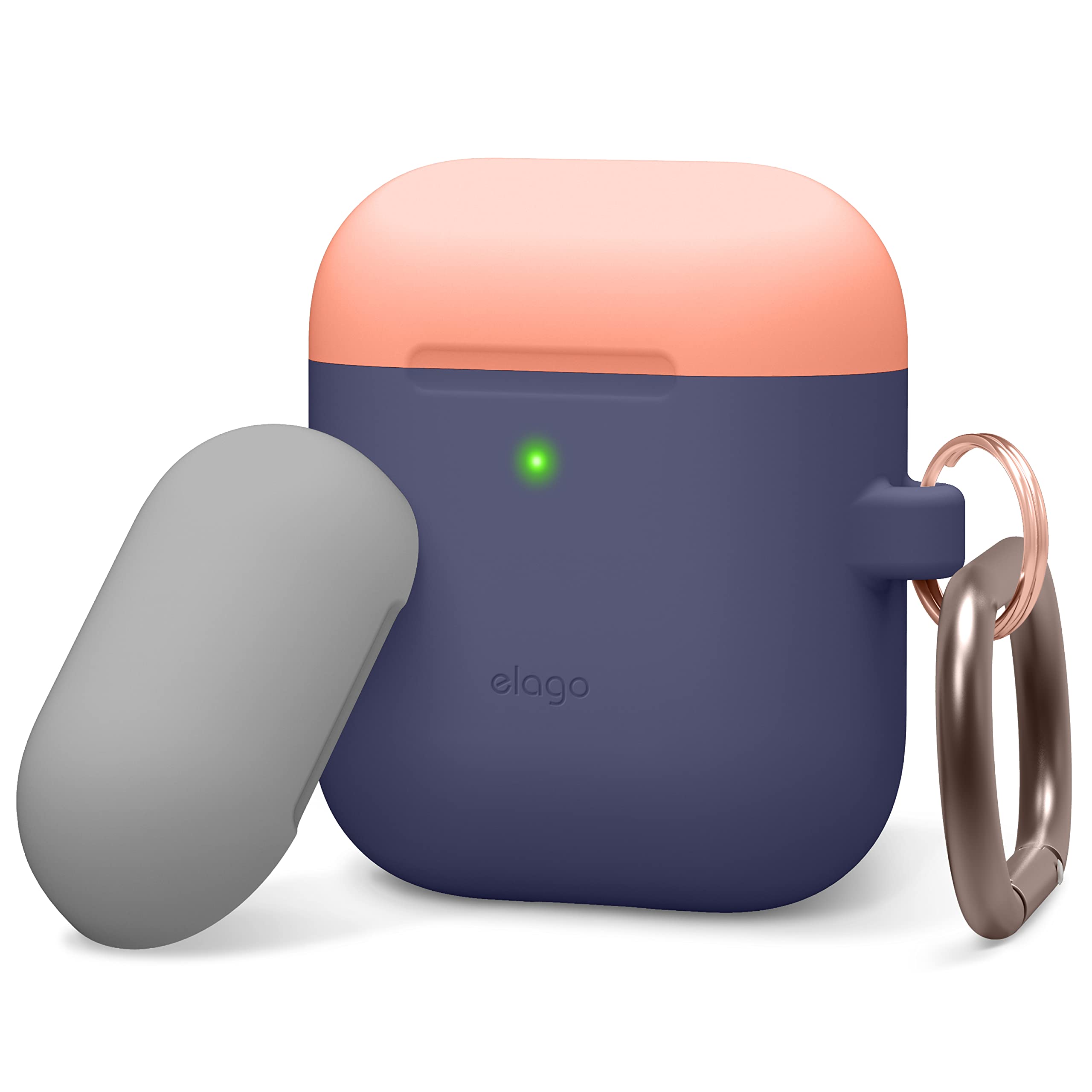 Amazon.com: elago Duo Hang Case Compatible with Apple AirPods Case 1 ...