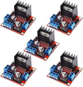 Besomi Electronics L298N Motor Driver Module Pack | Dual H-Bridge ...