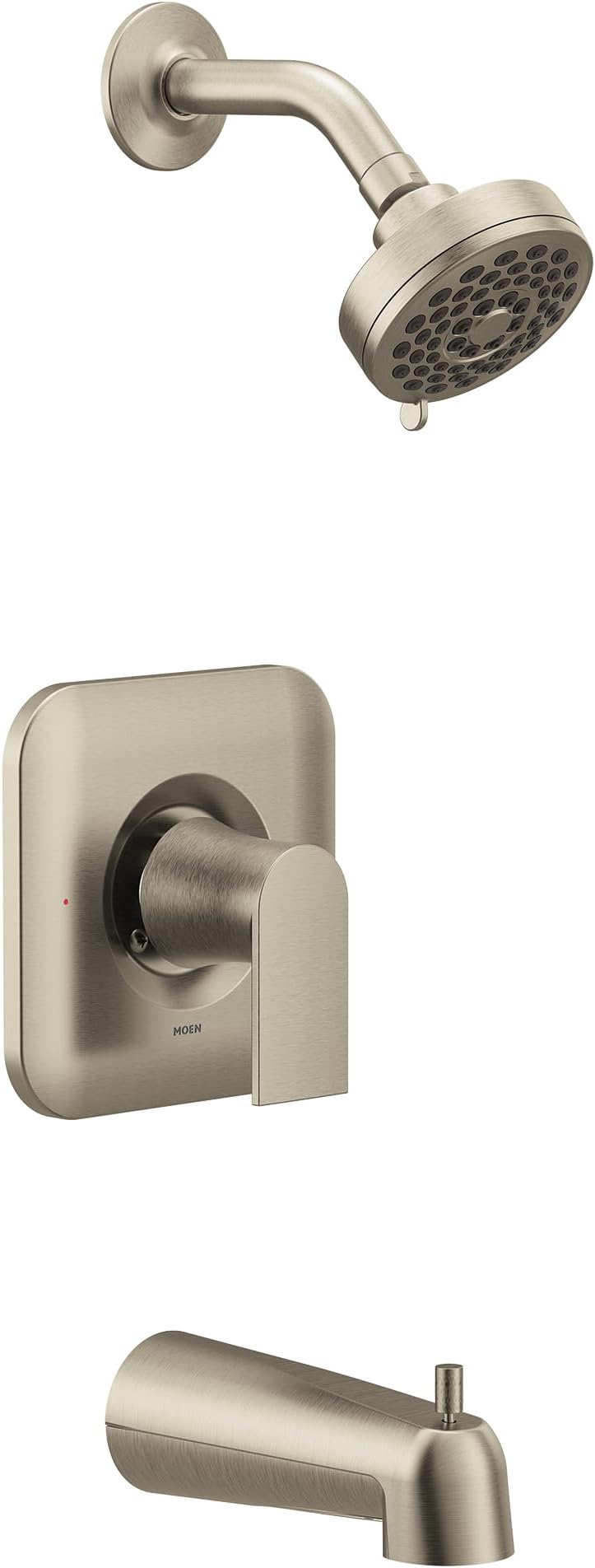 Moen Genta LX Brushed Nickel Pressure Balancing Eco-Performance Modern ...