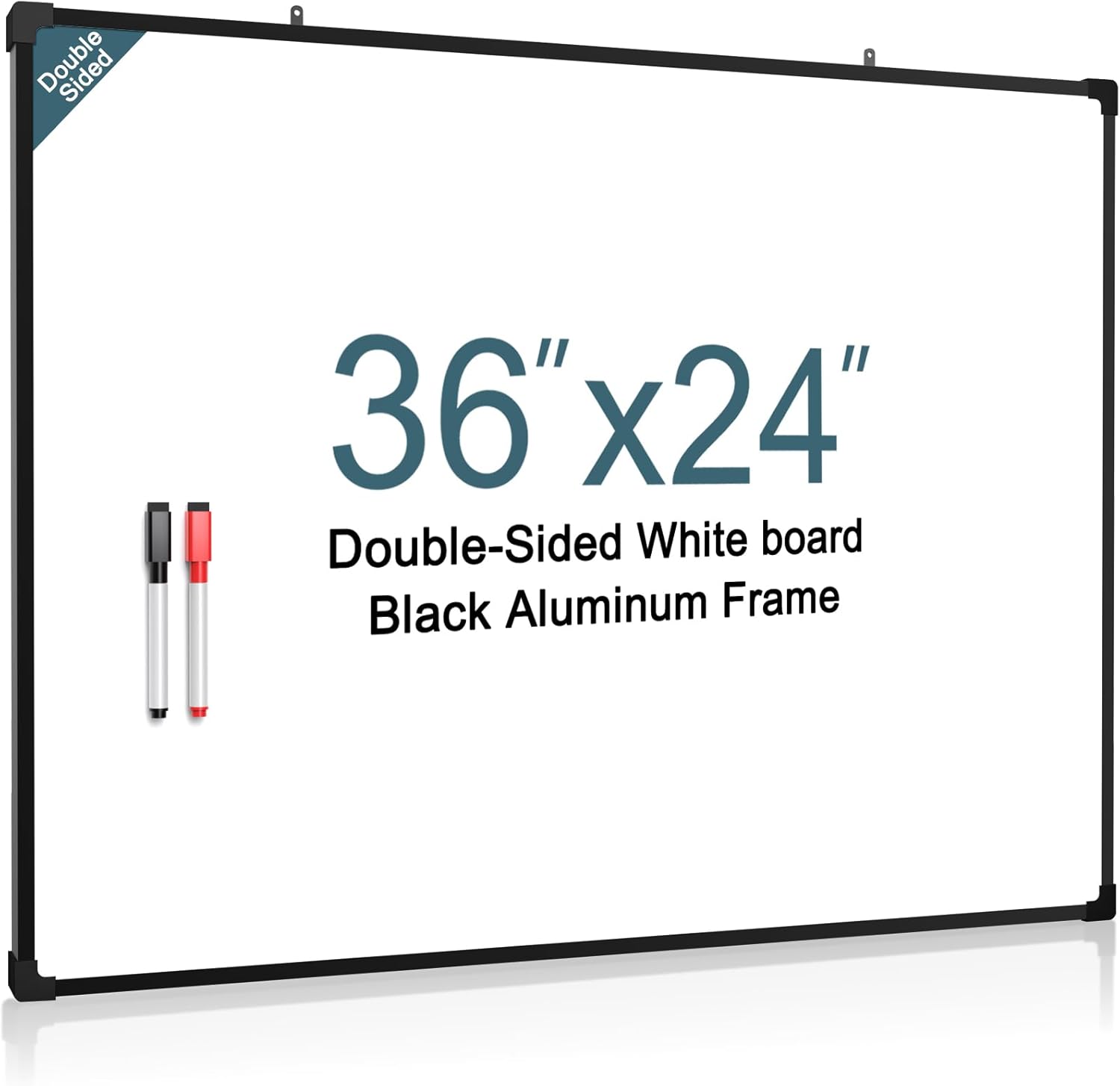 Amazon.com : MaxGear Magnetic Dry Erase White Board, 36 X 24 Inches Double Sided Whiteboard ...