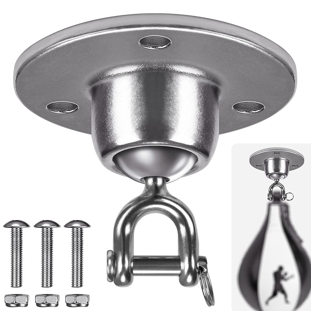 Buy BeneLabel 3 Holes Speed Bag Swivel, Punching Bag Hanger, Speedbag ...