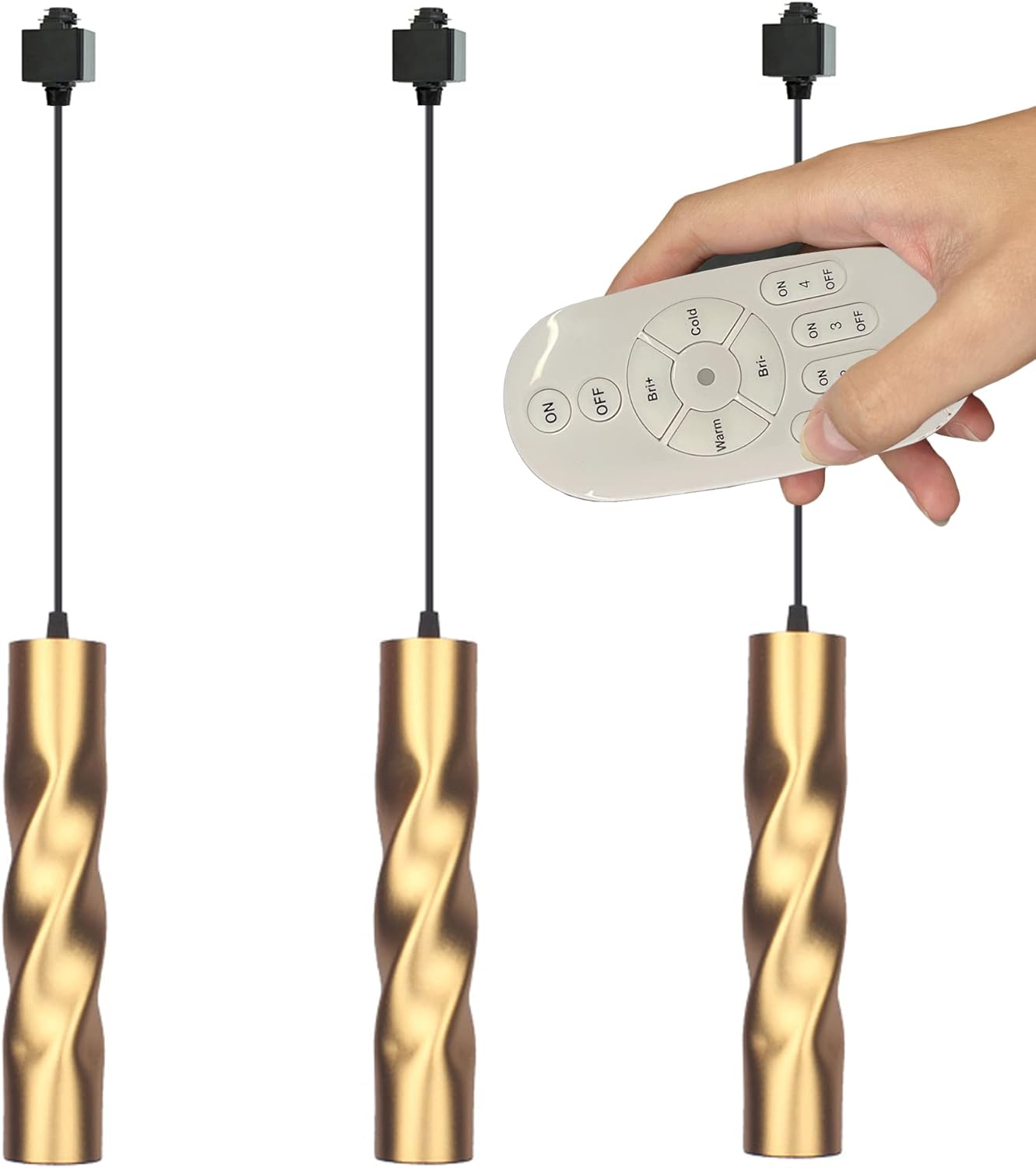 SKIVTGLAMP 7W COB LED Track Spotlight Modern Gold Pendant Lights H-Type ...