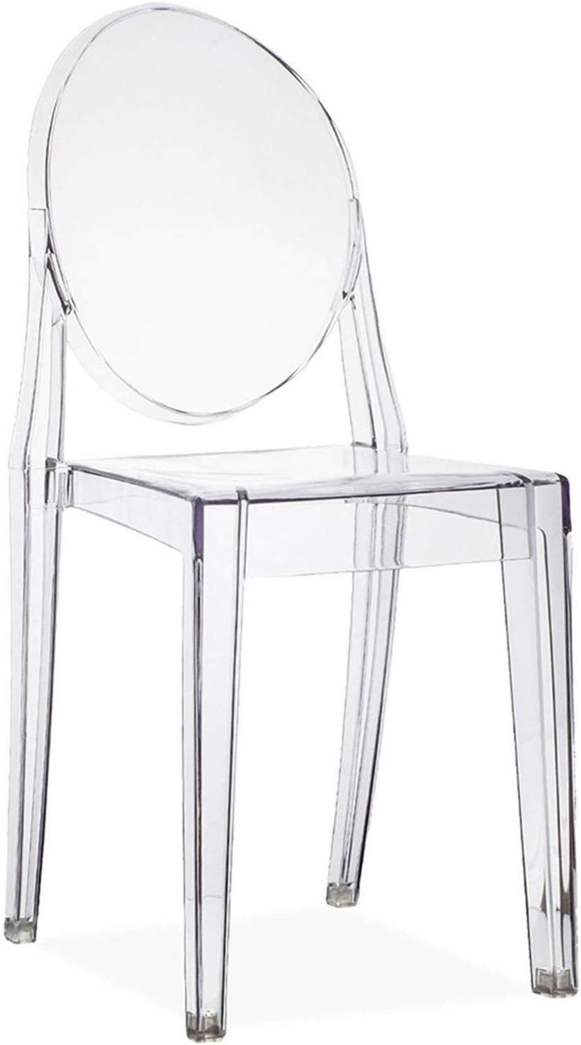 Sedia In Policarbonato Trasparente Per Interno Sala Da Pranzo Salotto ...