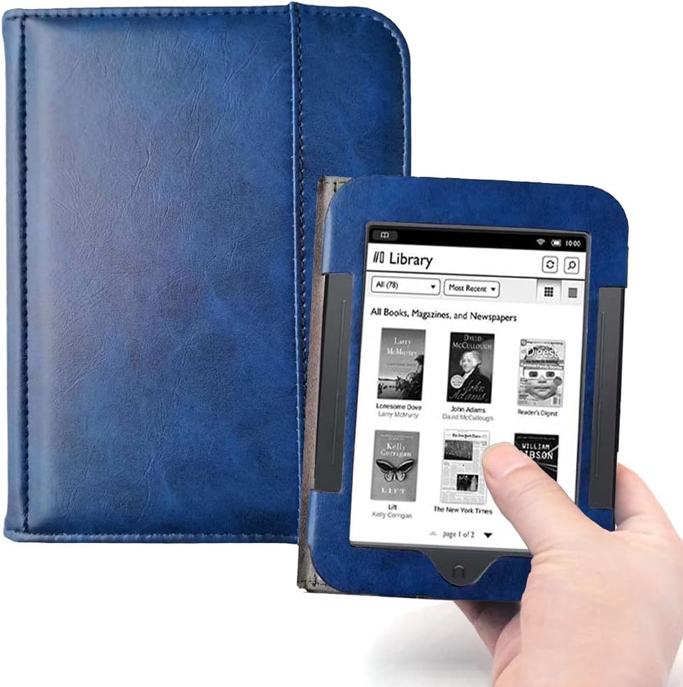 Amazon.com: Kuesn Barnes & Noble Nook Simple Touch eBook Reader Case ...