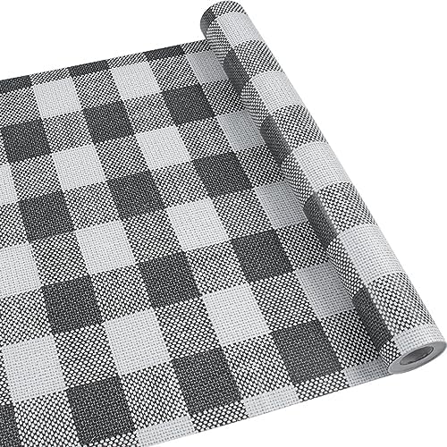 Self Adhesive Buffalo Plaid Drawer Liner Shelf Liner Contact Paper for ...