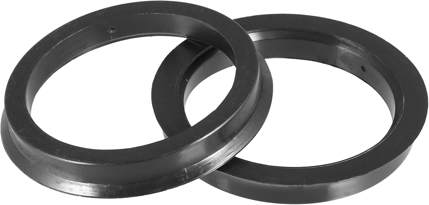 Amazon.com: X AUTOHAUX 2pcs Plastic 73.1mm to 60.1mm Car Hub Centric ...