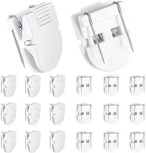 Amazon.com: 20 Pack Cubicle Clips for Fabrics Walls - Durable Fabric ...