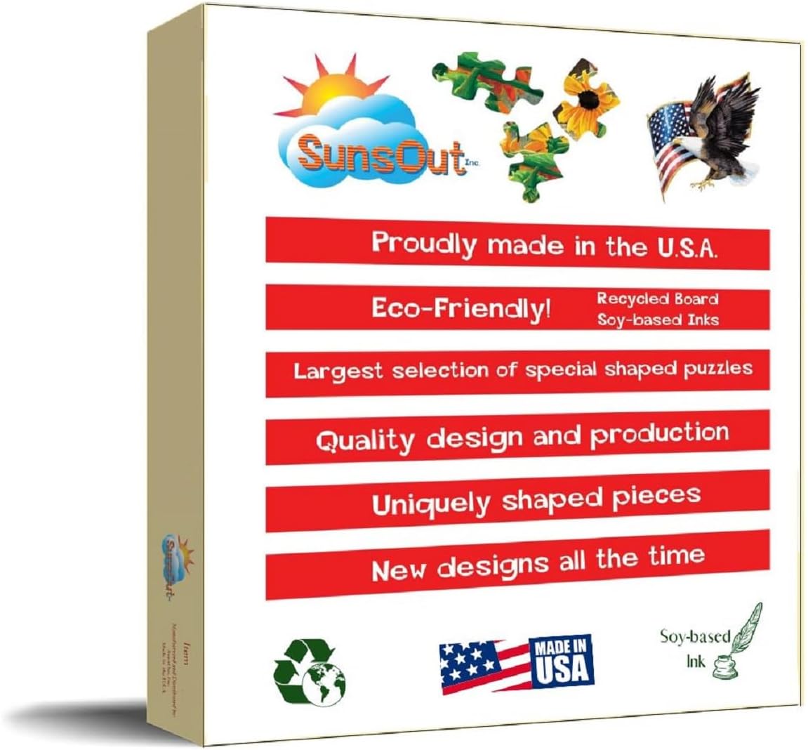 SUNSOUT INC – Moonlight & Lace – Rompecabezas de 1000 piezas por ...