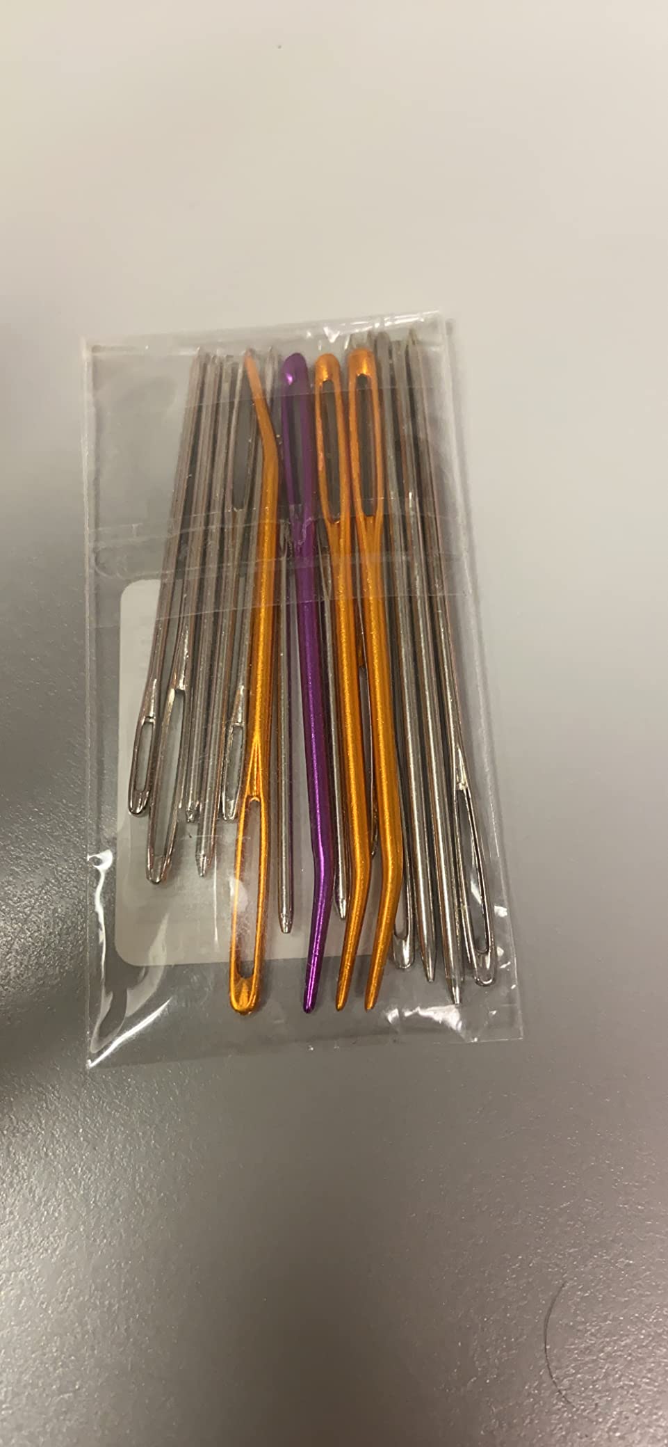 SAVITA 16pcs Large-Eye Blunt Needles, Stainless Steel Yarn Needles ...