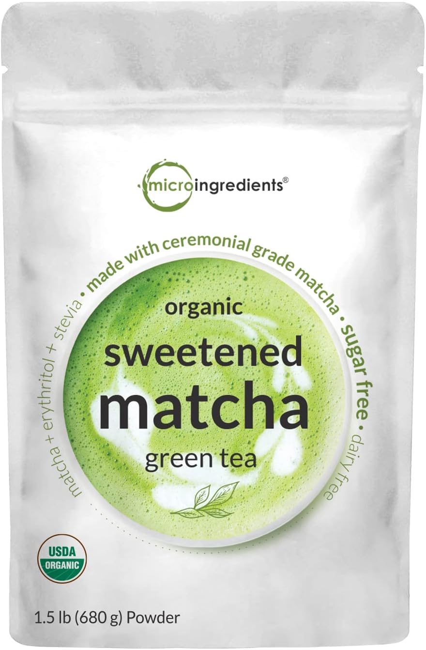 Amazon.com: Jade Leaf Matcha Latte Mix Bundle - 1kg Canister + 10ct ...