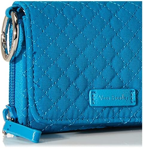 Amazon.com: Vera Bradley Women's Protection Microfiber RFID Card Case ...