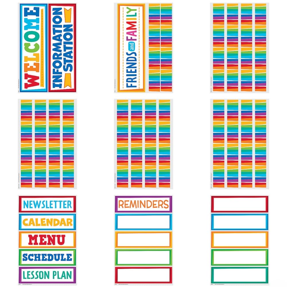 Amazon.com: Preschool Welcome Bulletin Board Set : Office Products