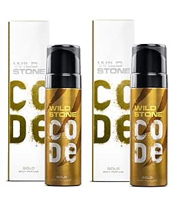 Buy Wild Stone CODE Gold Body Perfume for Men, Pack of 2 (150ml each ...
