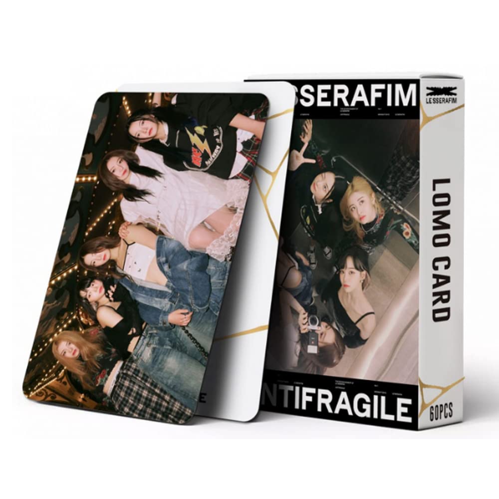 Goodern 60 Pcs Le Sserafim 2023 Seasons Greetings Photocards Le ...