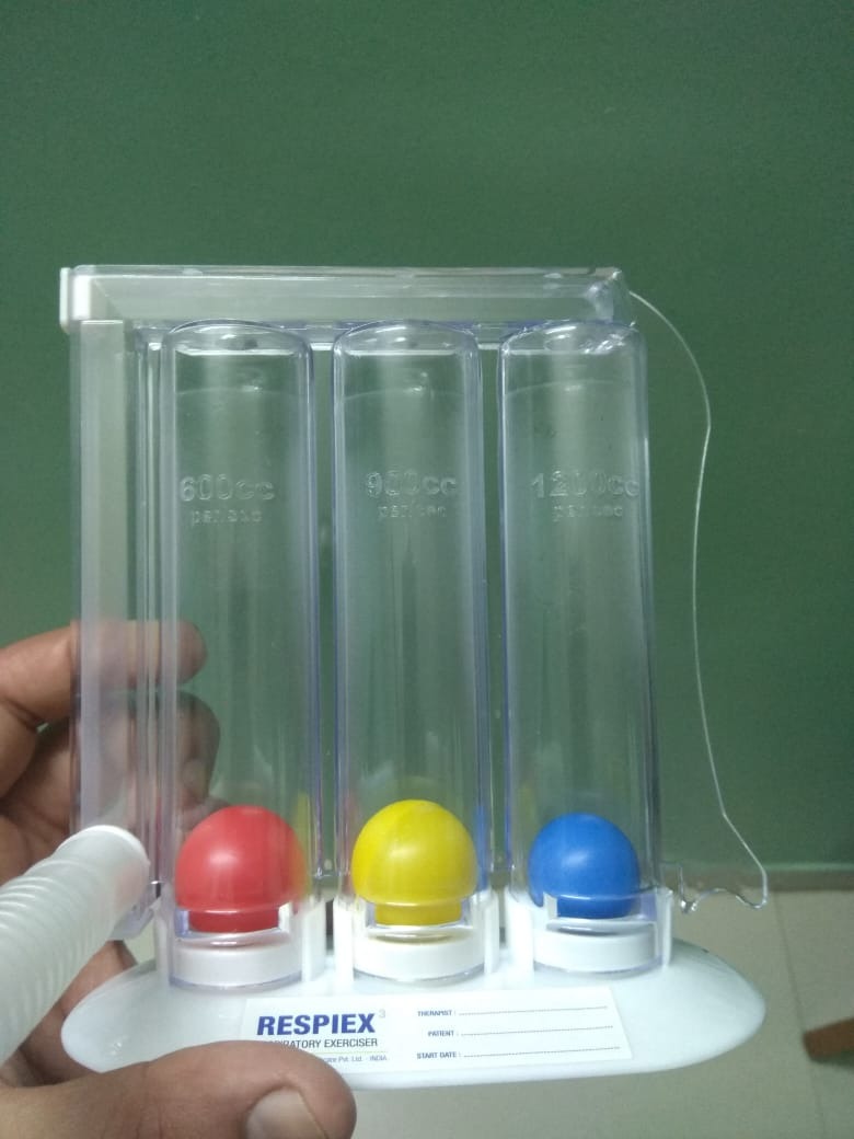 entair Respiratory Respirometer 3 Balls Lung Breathing Exerciser ...