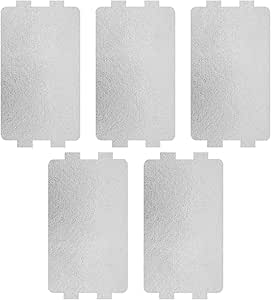 Rumyve 5pcs Universal Mica Sheet Waveguide Cover,Microwave Mica Sheet ...