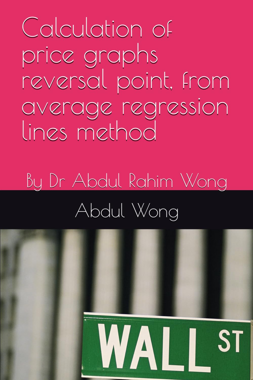 Calculation of price graphs reversal point, from average regression ...