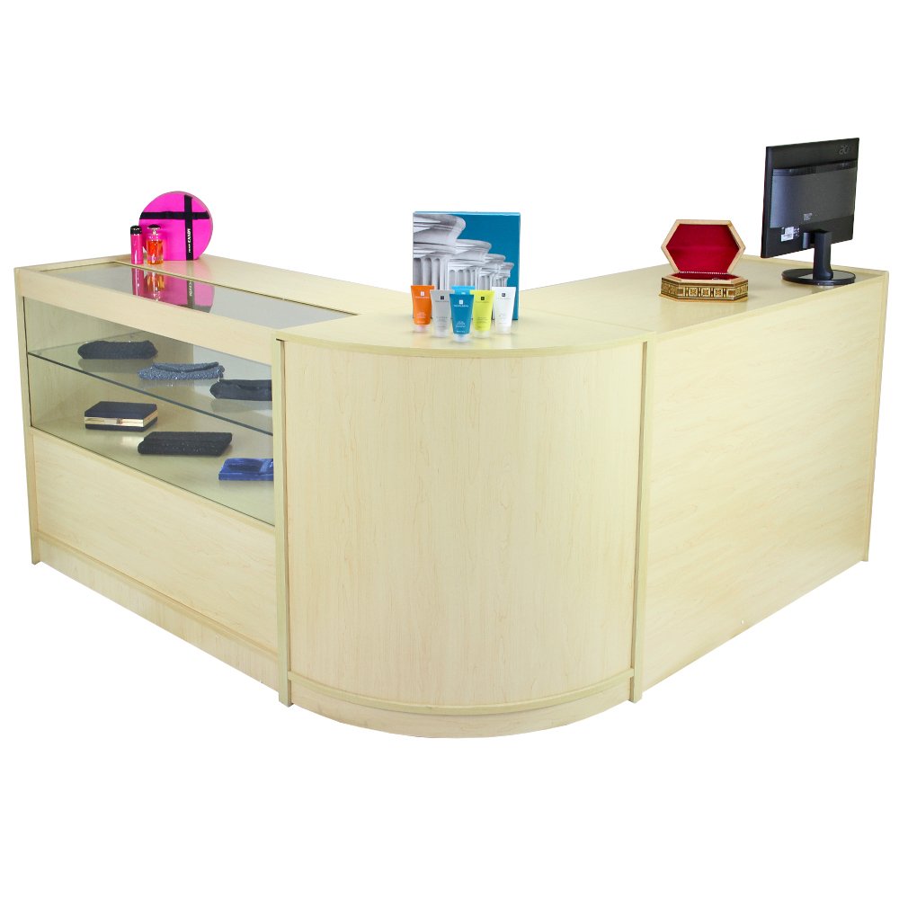 MonsterShop Draco Shop Counter Cabinets & Retail Display Glass Showcase ...
