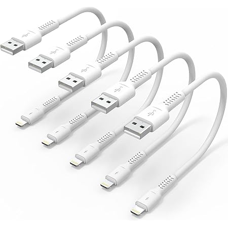 Amazon.com: VOKOO Short Micro USB Cable [5 Pack 8 inches], Short Nylon ...