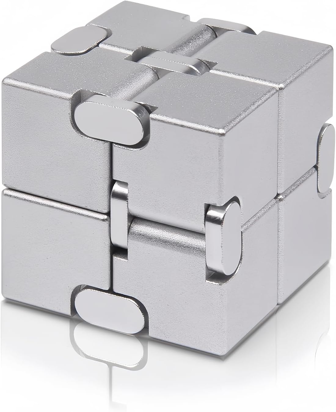 Amazon.com: oiikain Metal Infinity Cube Fidget Toy - Aluminum Alloy ...