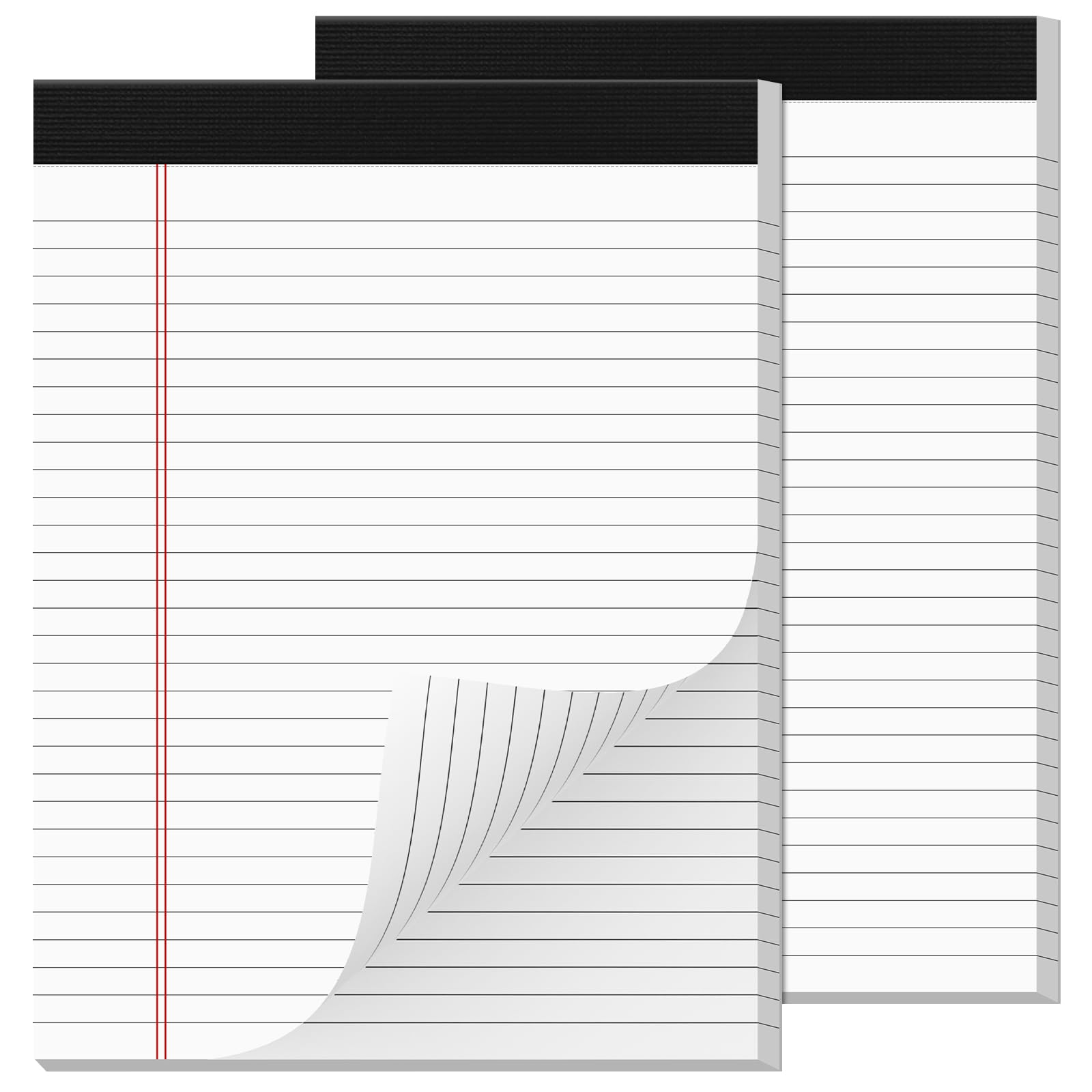 Snapklik.com : 8.5 X 11.75 Inch Legal Pads 2 Pack Note Pads 80 Sheets ...