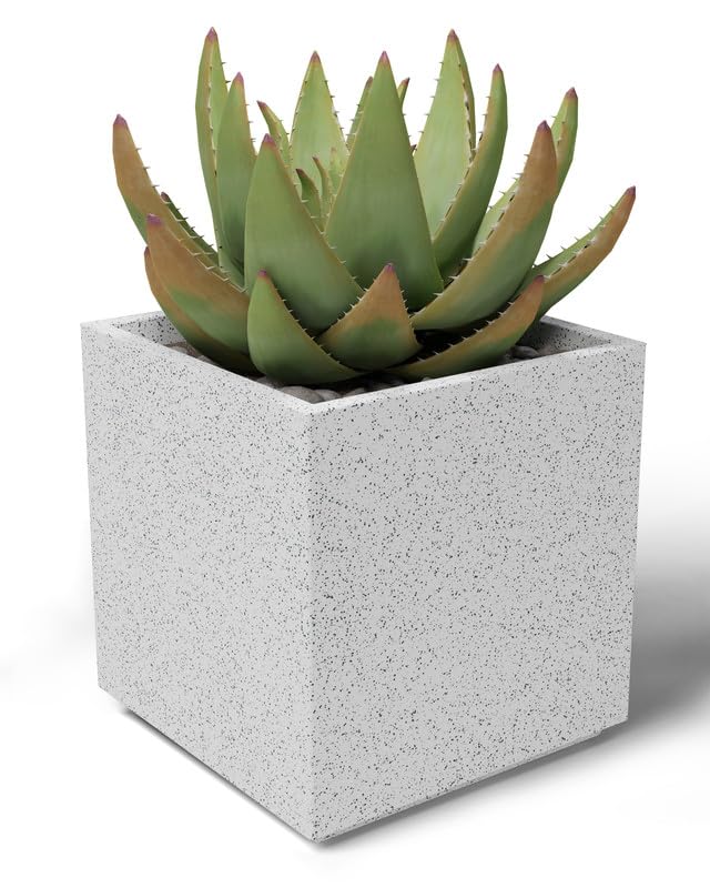 YUCCABE ITALIA Fox B 20 INCH Cube Pots for Plants Highly Durable ...