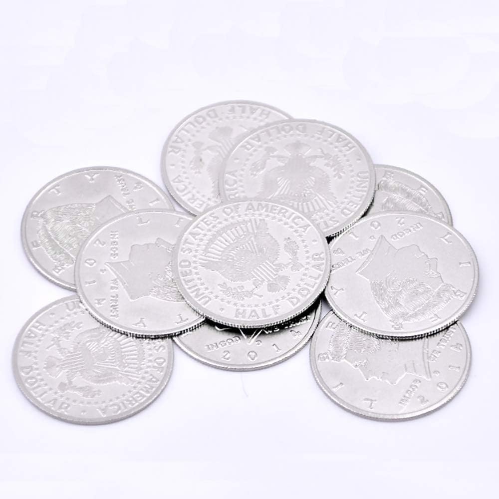 Amazon.com: Enjoyer Palming Coins Super Thin (Half Dollar Version ...