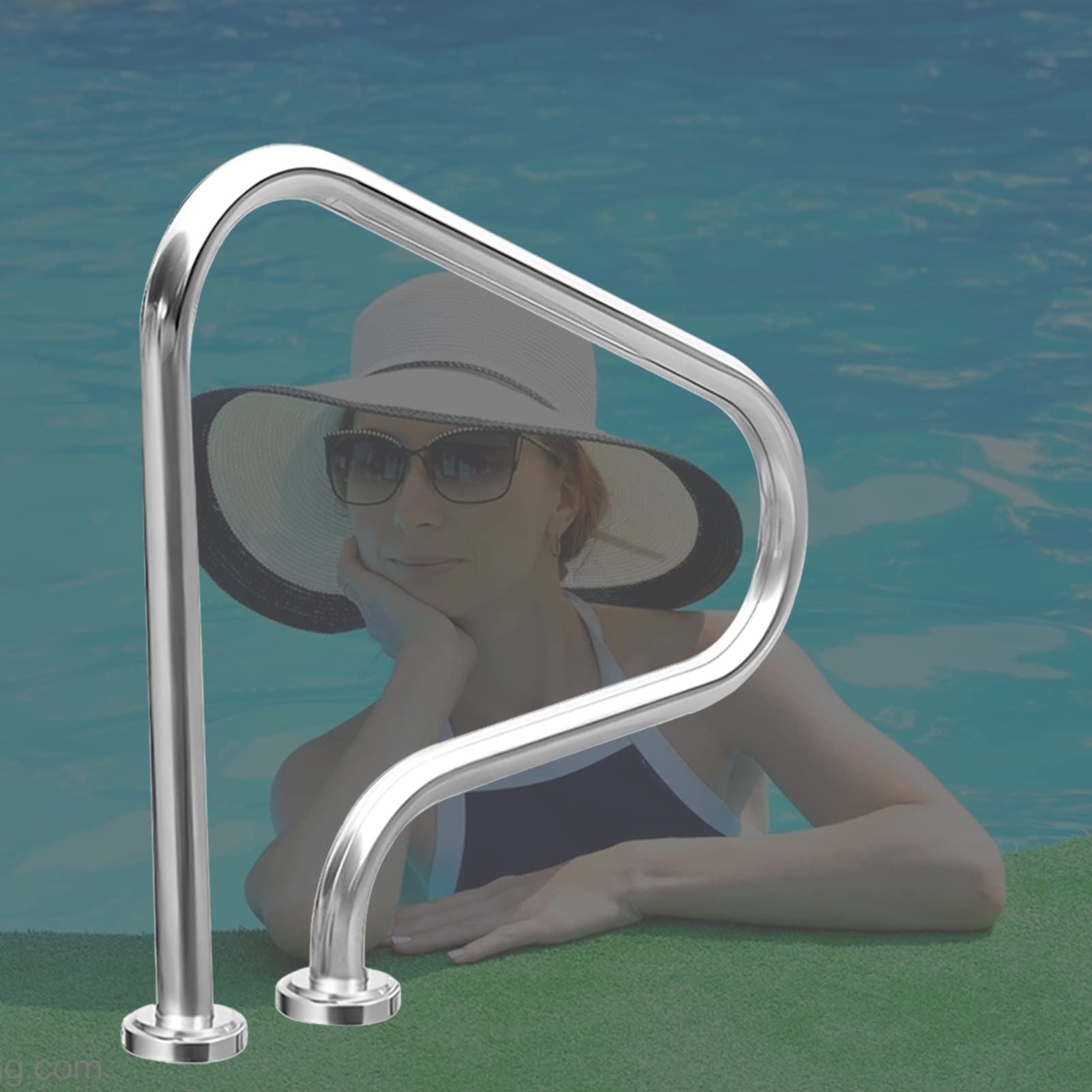 Swimming Pool Hand Rail For Inground Pool Pool Handrails Swimming ...