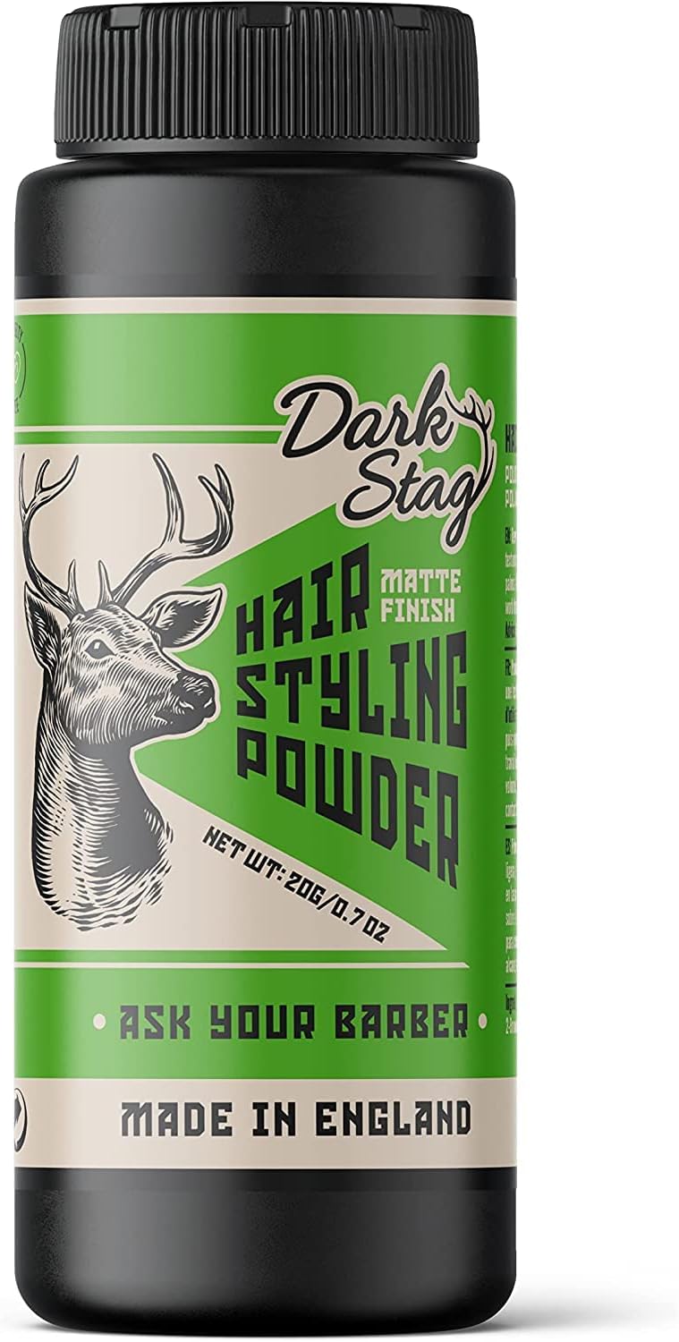 Dark Stag Texturising Powder, Professional Hair Styling Product for Men ...