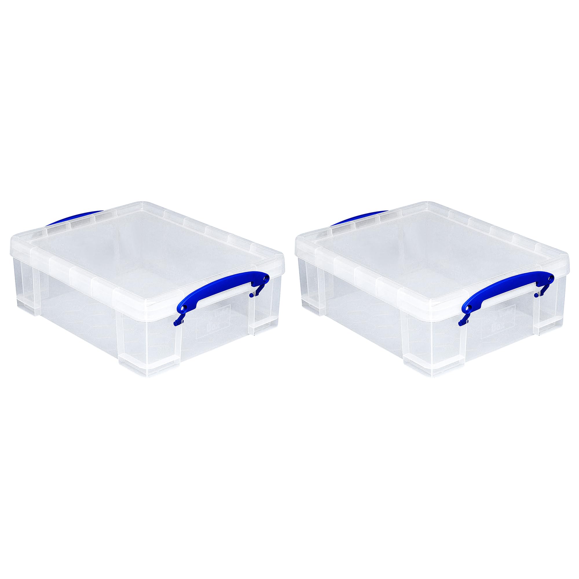 Amazon.com: Really Useful Box Stackable 8.1 Liter Plastic Storage ...