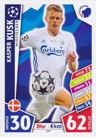 Amazon.com: 2017-18 Topps UEFA Champions League Match Attax #299 Kasper ...