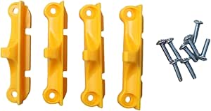 Amazon.com: FDXGYH CPU Fan Retainer Bracket 4 Pcs Black CPU Fan Support ...