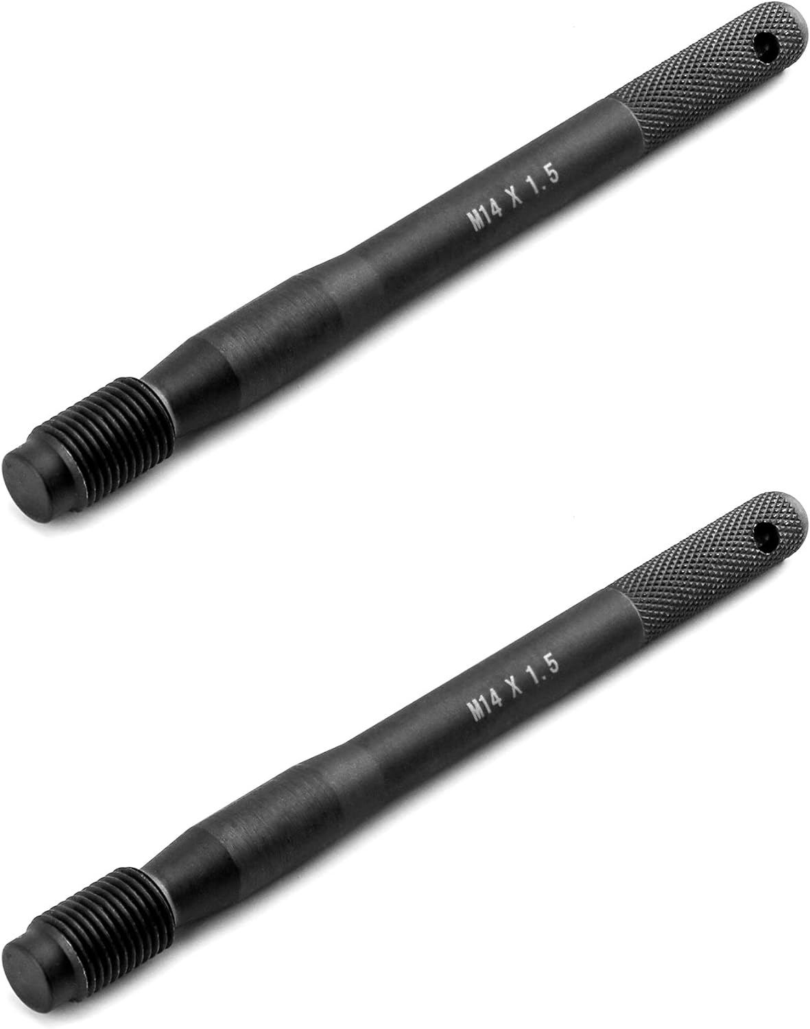 QWORK Wheel Alignment Pin, 2 Pack, M14 x 1.5 Steel Wheel Hanger Rim ...