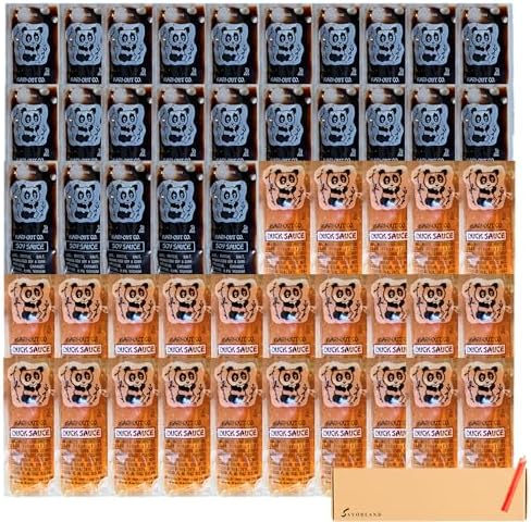Amazon.com : 100 Condiment packs (50 of each) Duck Sauce & Soy Sauce ...