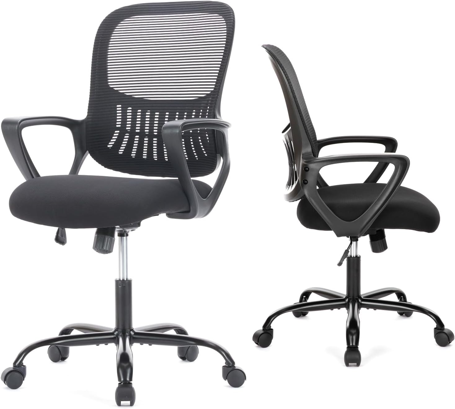 Amazon.com: Office Chair, Ergonomic Desk Chair, Mid Back Mesh Computer ...