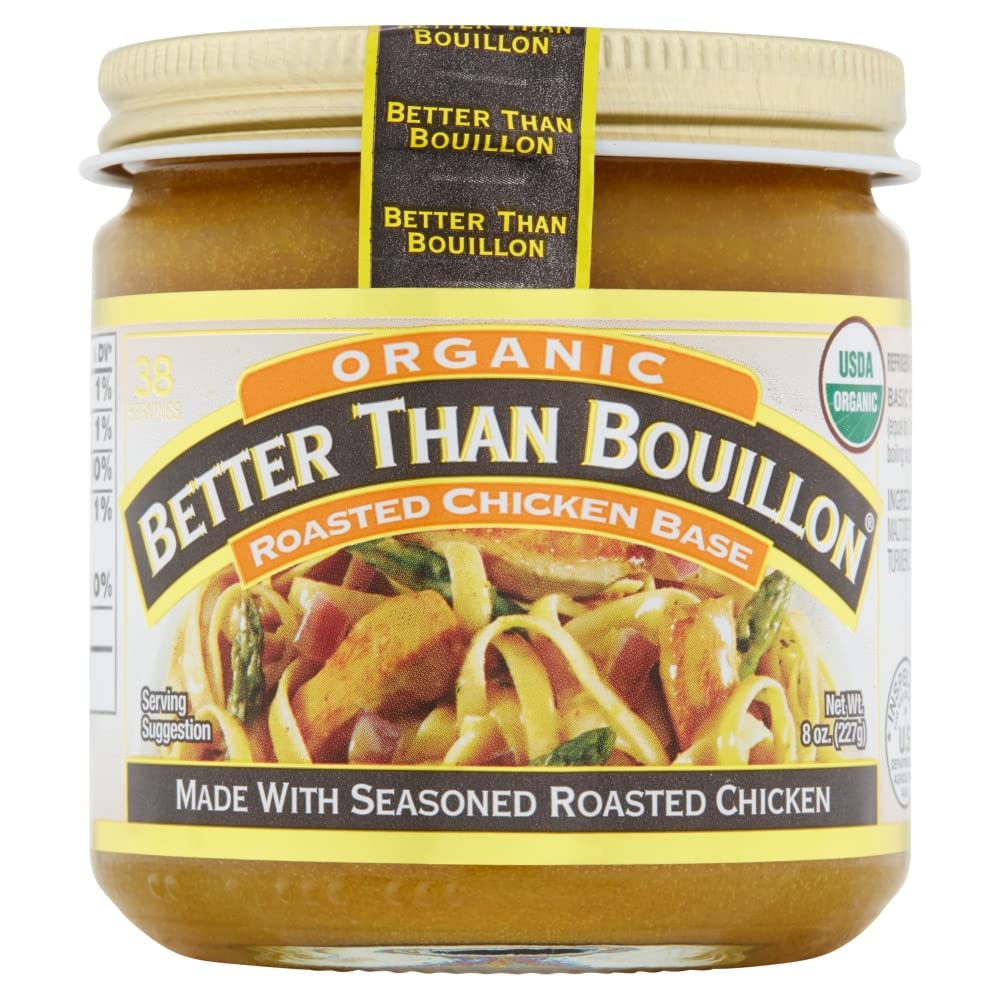 Amazon.com : Better Than Bouillon Organic Roasted Chicken Base, Made ...