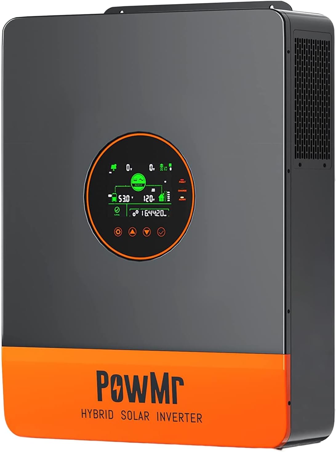 Amazon.com: PowMr 3000W Solar Inverter 24VDC to 110VAC, 3KW Off-Grid ...