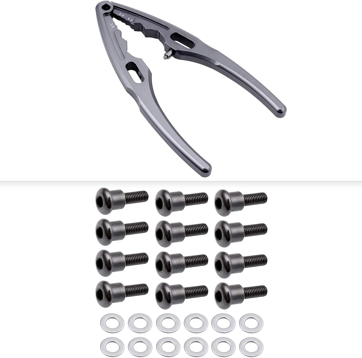 Amazon.com: HobbyPark RC Shock Shoulder Screws & RC Shock Pliers Multi ...