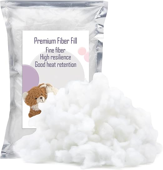 Amazon.com: Polyester Fiber, 150g/5.29oz Polyester Fiber Fill ...