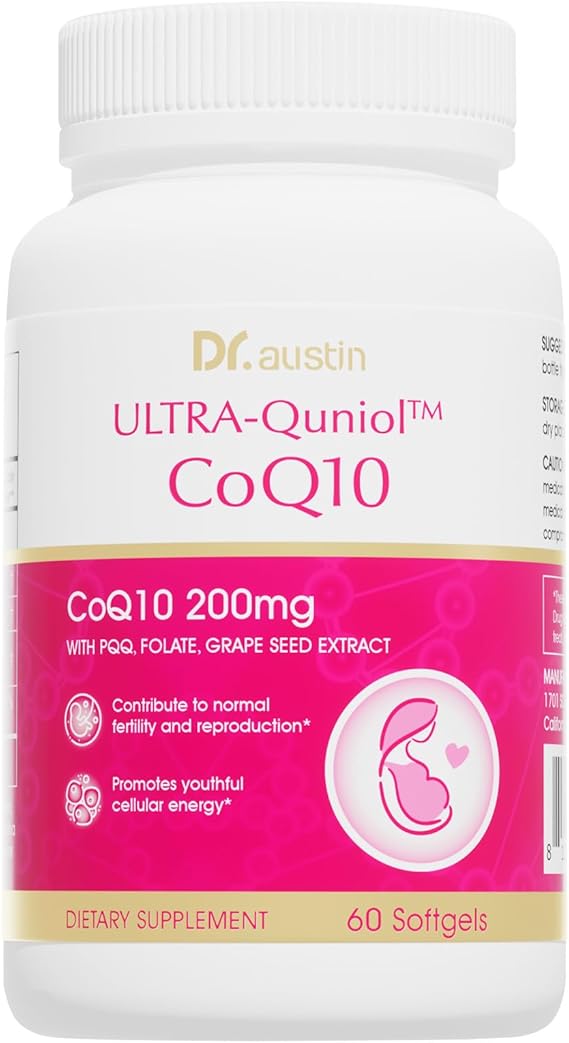 Amazon.com: DRAUSTIN Coenzyme Q10 Preparation for Pregnancy Reduction ...