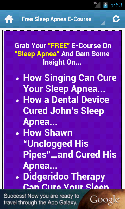Sleep Apnea Guide! - App on Amazon Appstore
